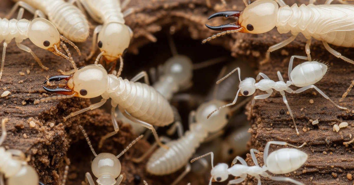 Difference Between White Ants and Termites - 7 Key Differences