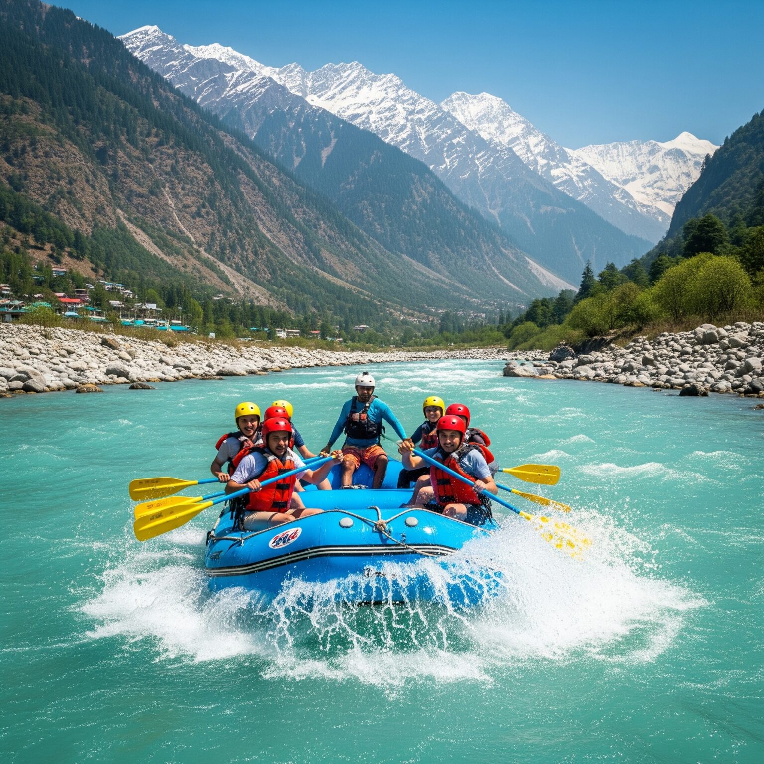 10 Best Places for River Rafting in India: Manali & More