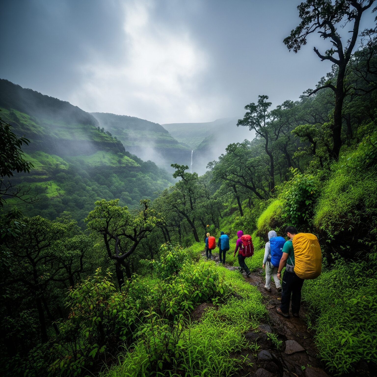 Devkund Waterfall Trek from Pune - Map, Tips & Camping