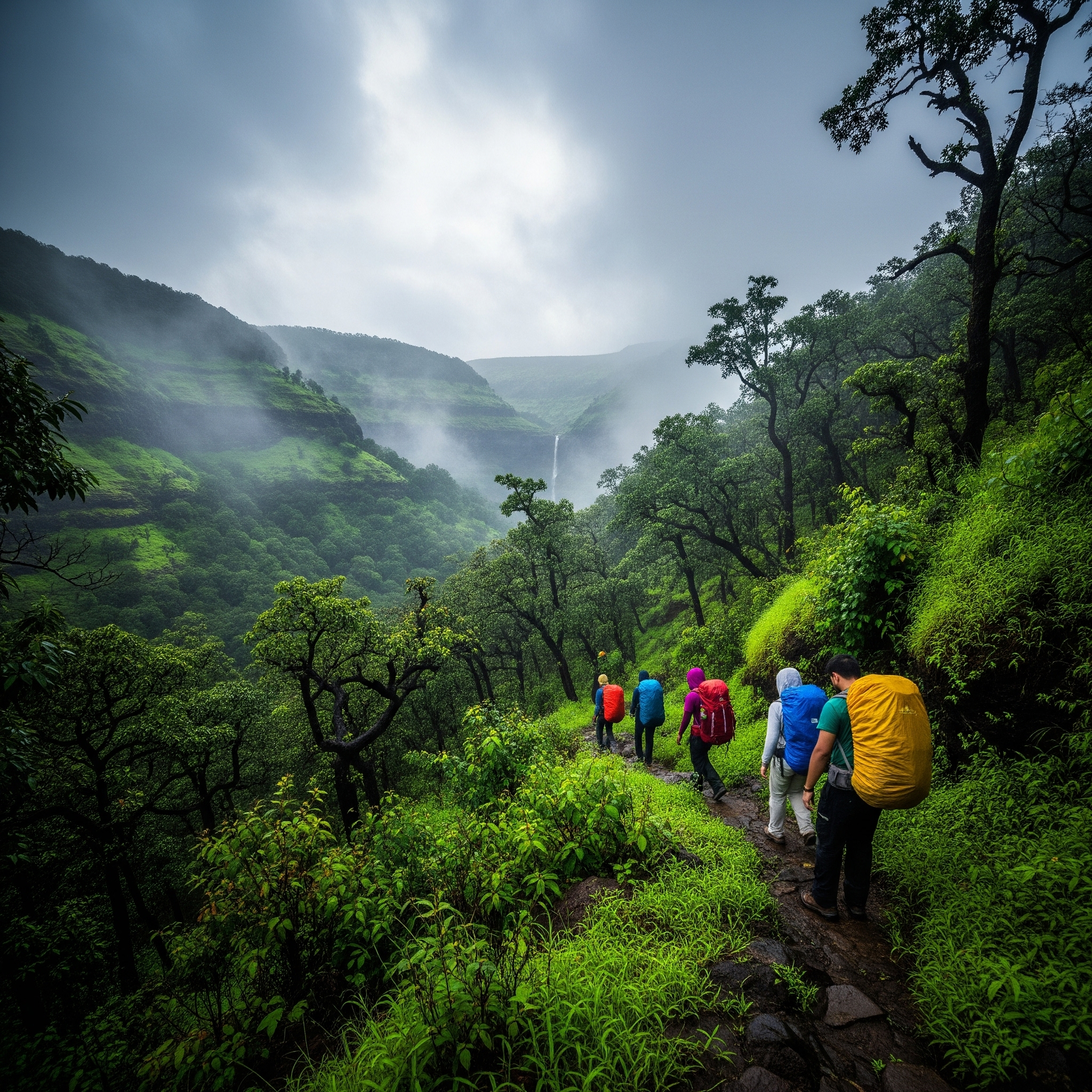 Devkund Waterfall Trek from Pune - Map, Tips & Camping