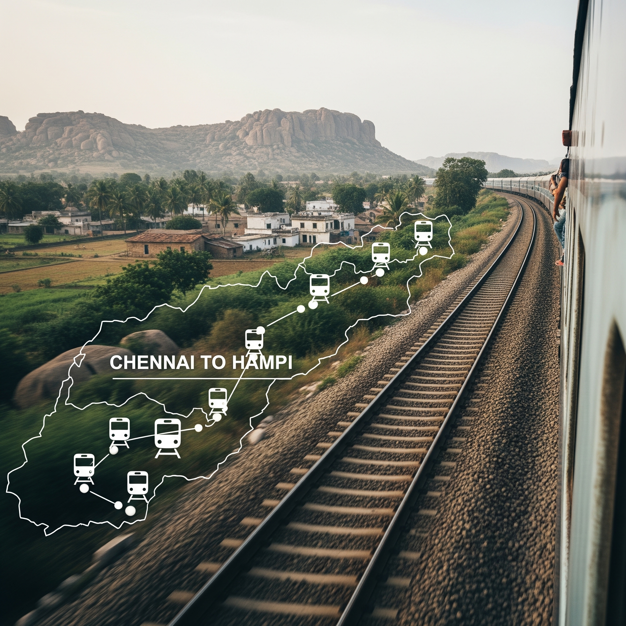 How to Reach Hampi from Chennai- Road, Rail & Bus Details